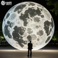 China Outdoor Large Traditional Chinese Festival Moon Lantern for Themed Light Exhibitions for sale