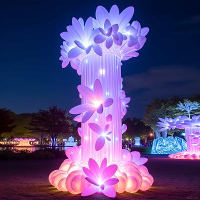 China Handmade Alphabet Lanterns for Outdoor Mall Wedding Party Decoration for sale