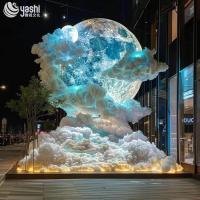 China Large Planet Outdoor Decorative Light Customizable 4-8 Meters for sale