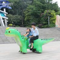 China Electric Rideable Dinosaur Toy 5-10 Meter Custom Size with 220V Power for Theme Parks and Shopping Malls for sale