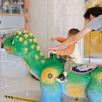 China Electric Rideable Dinosaur Toy 5-10 Meter Custom Size with 220V Power for Theme Parks and Shopping Malls for sale