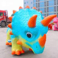 China Electric Rideable Dinosaur Bumper Car 5-10 Meter Custom Size with 220V Power for Theme Parks for sale