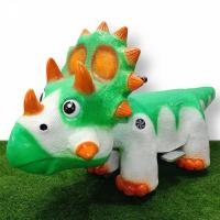 China Electric Rideable Dinosaur Bumper Car 5-10 Meter Custom Size with 220V Power for Theme Parks for sale