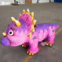 China Electric Rideable Dinosaur Bumper Car 5-10 Meter Custom Size with 220V Power for Theme Parks for sale