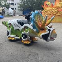 China Electric Rideable Dinosaur Bumper Car 5-10 Meter Custom Size with 220V Power for Theme Parks for sale
