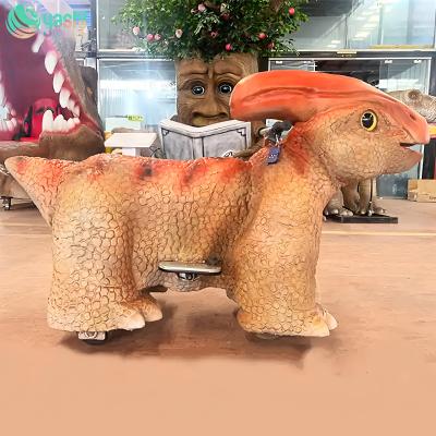 China Custom 5-10 Meter Outdoor Electric Dinosaur Ride with 220V Power and Realistic Motion Effects for sale
