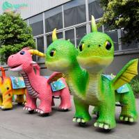 China Custom 5-10 Meter Outdoor Electric Dinosaur Ride with 220V Power and Realistic Motion Effects for sale