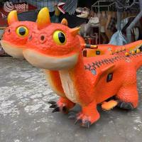 China Parent-Child Rideable Dinosaur Electric Vehicle 5-10 Meter Size with 220V Power for Shopping Malls and Theme Parks for sale