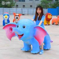 China Electric Ride-On Dinosaur Sculpture 5-10 Meter Size Range 220V Power for Theme Parks and Outdoor Amusement for sale