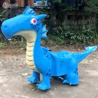 China Electric Ride-On Dinosaur Sculpture 5-10 Meter Size Range 220V Power for Theme Parks and Outdoor Amusement for sale