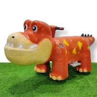 China Electric Ride-On Dinosaur Sculpture 5-10 Meter Size Range 220V Power for Theme Parks and Outdoor Amusement for sale