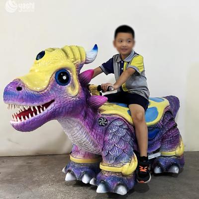 China Animated Dinosaur Electric Ride On Toy 220V 5-10 Meter Custom Size for Amusement Parks and Theme Parks for sale