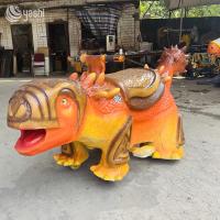 China Animated Dinosaur Electric Ride On Toy 220V 5-10 Meter Custom Size for Amusement Parks and Theme Parks for sale