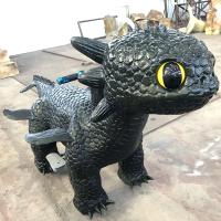 China Large 5-10 Meter Rideable Dinosaur Attraction with 220V Power and Realistic Movements for Theme Parks and Commercial Entertainment for sale