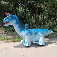 China Large 5-10 Meter Rideable Dinosaur Attraction with 220V Power and Realistic Movements for Theme Parks and Commercial Entertainment for sale