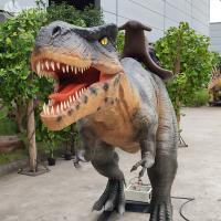 China Custom 5-10 Meter Animated Dinosaur Ride with 220V Electric Drive and Realistic Movements for Theme Parks for sale