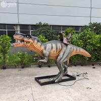China Custom 5-10 Meter Animated Dinosaur Ride with 220V Electric Drive and Realistic Movements for Theme Parks for sale