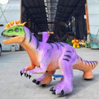 China Custom 5-10 Meter Animated Dinosaur Sculpture with 220V Electric Drive for Theme Parks and Exhibitions for sale
