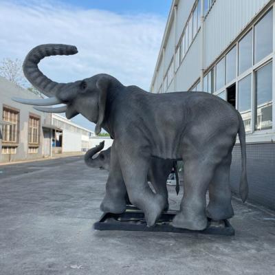 China Realistic Large Animal Model Sculpture with Animation for Amusement Park Decoration for sale