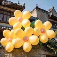 China Custom Inflatable Balloon Flowers 2-8 Meters with LED Lighting for Outdoor Festival Decorations for sale