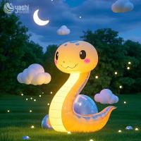 China Large Cartoon Animal Inflatable Decorations 2-8 Meters with LED Lighting for Outdoor Street Art for sale