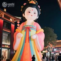 China Custom Inflatable LED Balloon Characters 2-8 Meter Outdoor Display with 110/220V Power Supply for sale