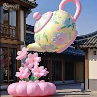 China Custom Inflatable Balloon LED Lighting 2-8 Meter Outdoor Decoration with 110V/220V Power Supply for sale