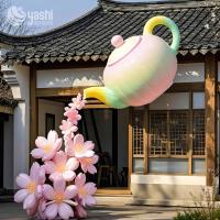 China Custom Inflatable Balloon LED Lighting 2-8 Meter Outdoor Decoration with 110V/220V Power Supply for sale