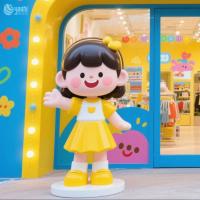 China Outdoor Inflatable Cartoon Balloons 2-8 Meter LED Light Up Figures for Theme Parks & Festivals for sale