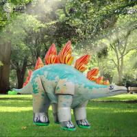 China Outdoor Inflatable Dinosaur Decorations 2-8 Meter Size Range with LED Lighting for Theme Parks and Malls for sale