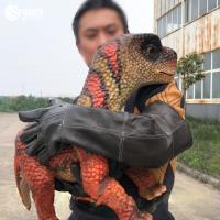 China Lifelike Baby Dinosaur Puppet with Rust-Proof Steel Frame - Custom Sizes Available for Theme Parks and Educational Displays for sale