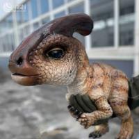 China Customizable Realistic Dinosaur Puppet with Rust-Proof Steel Frame - CE Certified for Theme Parks & Education for sale
