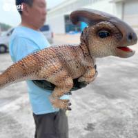 China Customizable Realistic Dinosaur Puppet with Rust-Proof Steel Frame - CE Certified for Theme Parks & Education for sale