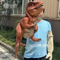China Steel Frame Realistic Dinosaur Puppet with Rust-Proof Construction and Custom Sizes for Park Shows and Mall Displays for sale