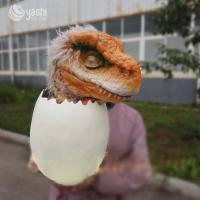 China Custom Silicone Dinosaur Puppet with Steel Frame - CE Certified for Theme Parks & Education Centers for sale