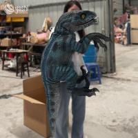 China Customizable Dinosaur Hand Puppet with Steel Frame - CE Certified for Theme Parks & Education - Multiple Size Options for sale