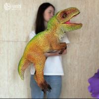 China Anti-Rust Realistic Dinosaur Puppet with Steel Frame - Custom Sizes Available for Theme Parks & Education for sale