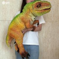 China Anti-Rust Realistic Dinosaur Puppet with Steel Frame - Custom Sizes Available for Theme Parks & Education for sale