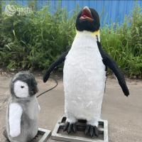 China Movable Animation Penguin Sculpture 2-10 Meter Custom Size with 220V Electric Drive for Theme Parks & Exhibitions for sale