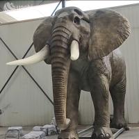 China Realistic Animated Animal Sculpture 2-10 Meter Size with 220V Electric Drive for Amusement Parks for sale