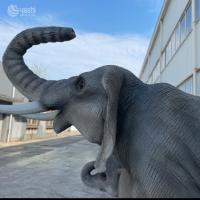 China Realistic Animated Animal Sculpture 2-10 Meter Size with 220V Electric Drive for Amusement Parks for sale
