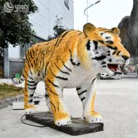 China Lifelike Tiger Model 2-10 Meters with Moving Sound Effects for Amusement Parks and Zoos for sale