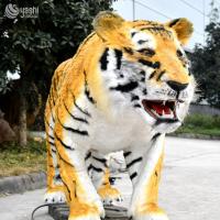 China Lifelike Tiger Model 2-10 Meters with Moving Sound Effects for Amusement Parks and Zoos for sale