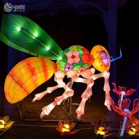 China Handmade Bee Shaped Animal Lantern 200CM with LED Light for sale