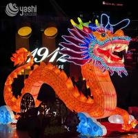 China LED Lighting Chinese Festival Lantern With Rust Proof Steel Internal Frame for sale