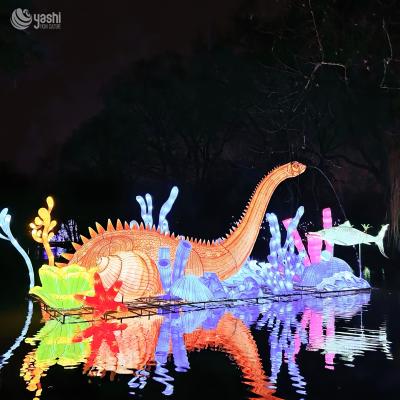 China Traditional Chinese Festival Lantern 220CM for Outdoor Light Shows and Displays for sale