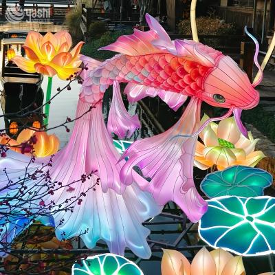 China Festival Chinese Traditional Lantern 300CM for Holiday Light Shows for sale