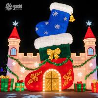 China Holiday Outdoor Lantern Archway for Christmas and New Year Decorations for sale