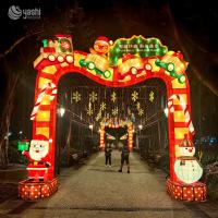 China Holiday Outdoor Lantern Archway for Christmas and New Year Decorations for sale