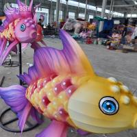 China Traditional Chinese Fish Lantern for Lantern Festival Customizable for sale